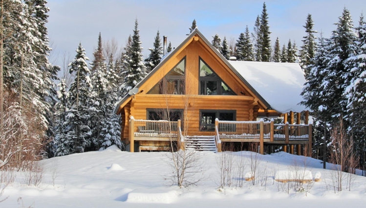 Au Chalet en Bois Rond - Location Chalet Rustique Québec Fiche